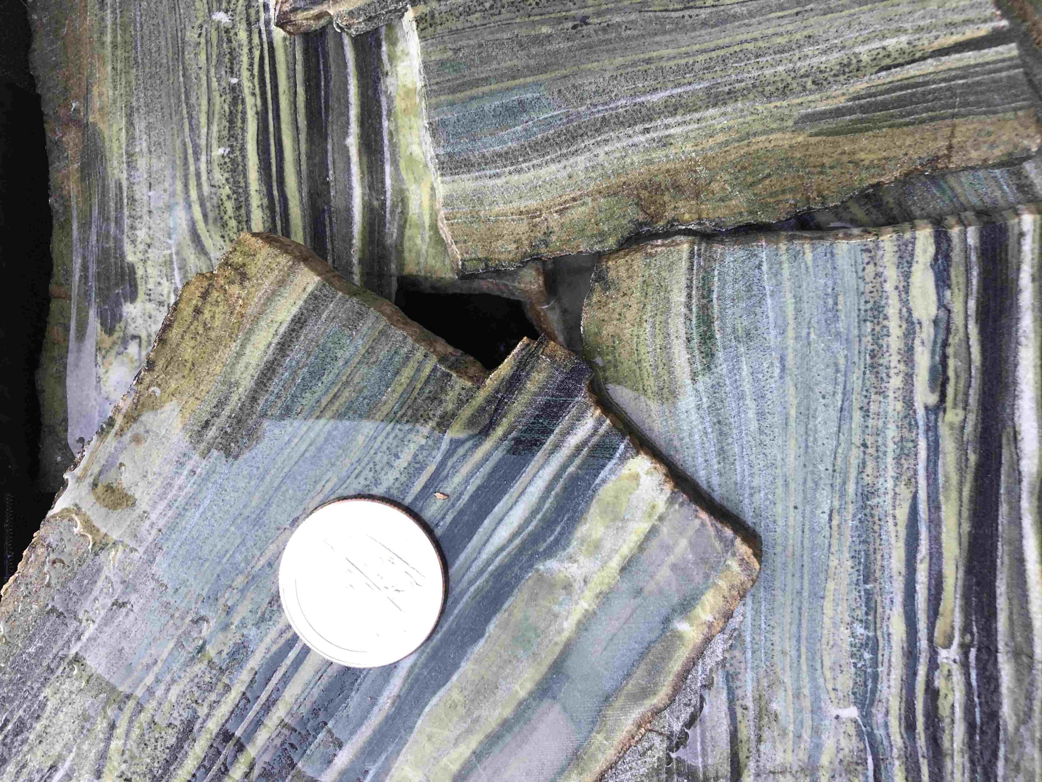 Ricolite--Banded Sepentine $.20 gr RBS1 – Rockswest